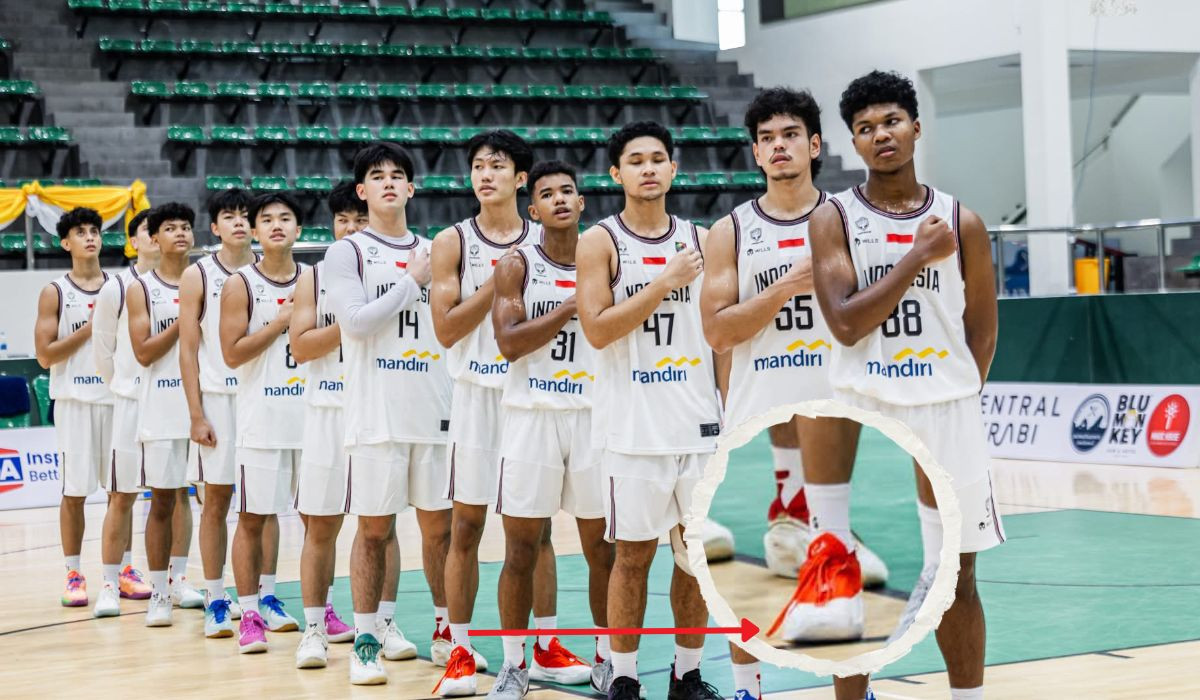 Bikin Salfok, Fathy Pakai Sepatu Lokal AZA di FIBA U18 Asia Cup SEABA ...