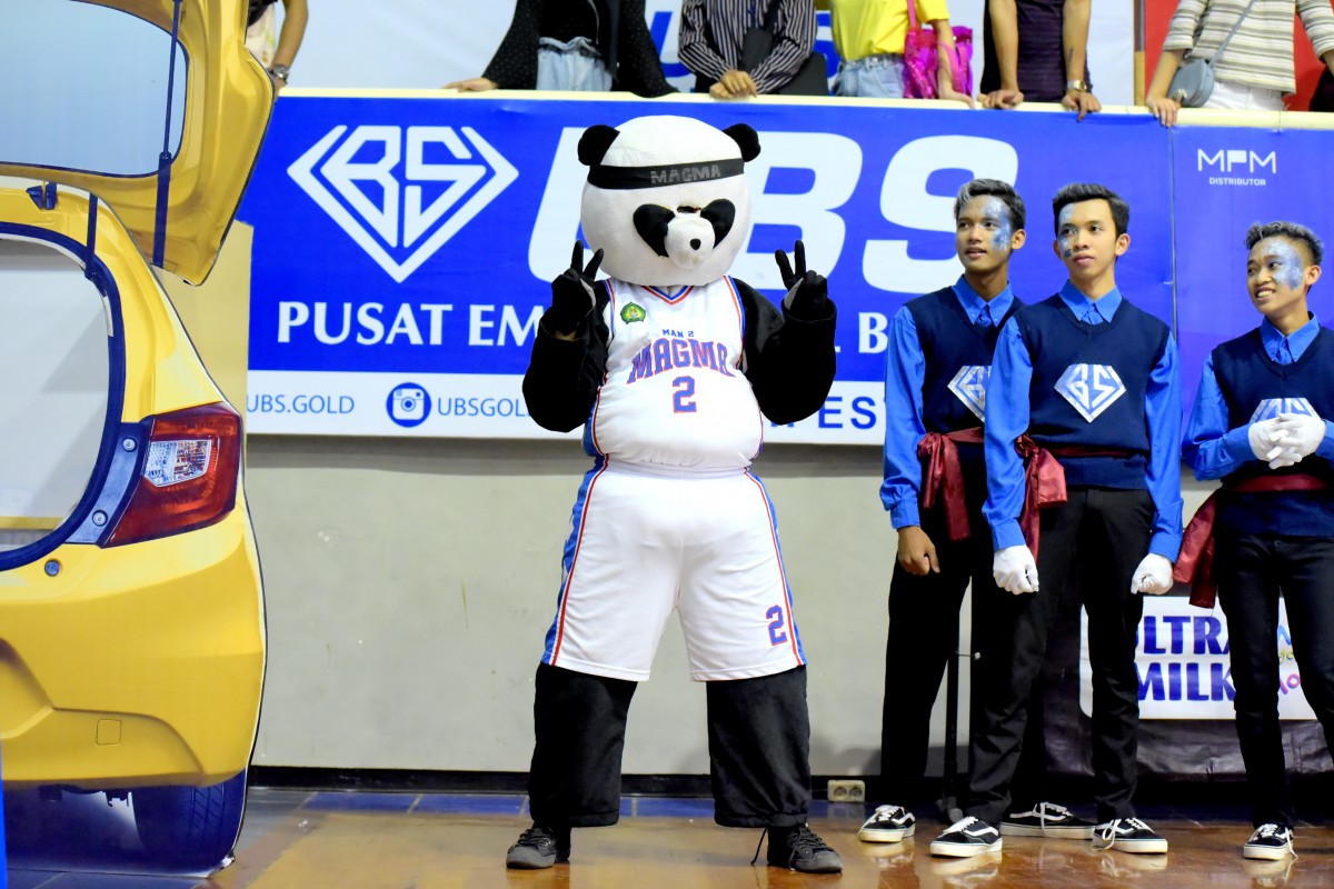 Si Panda Lucu Maskot MAN 2 Kota Malang | DBL ID