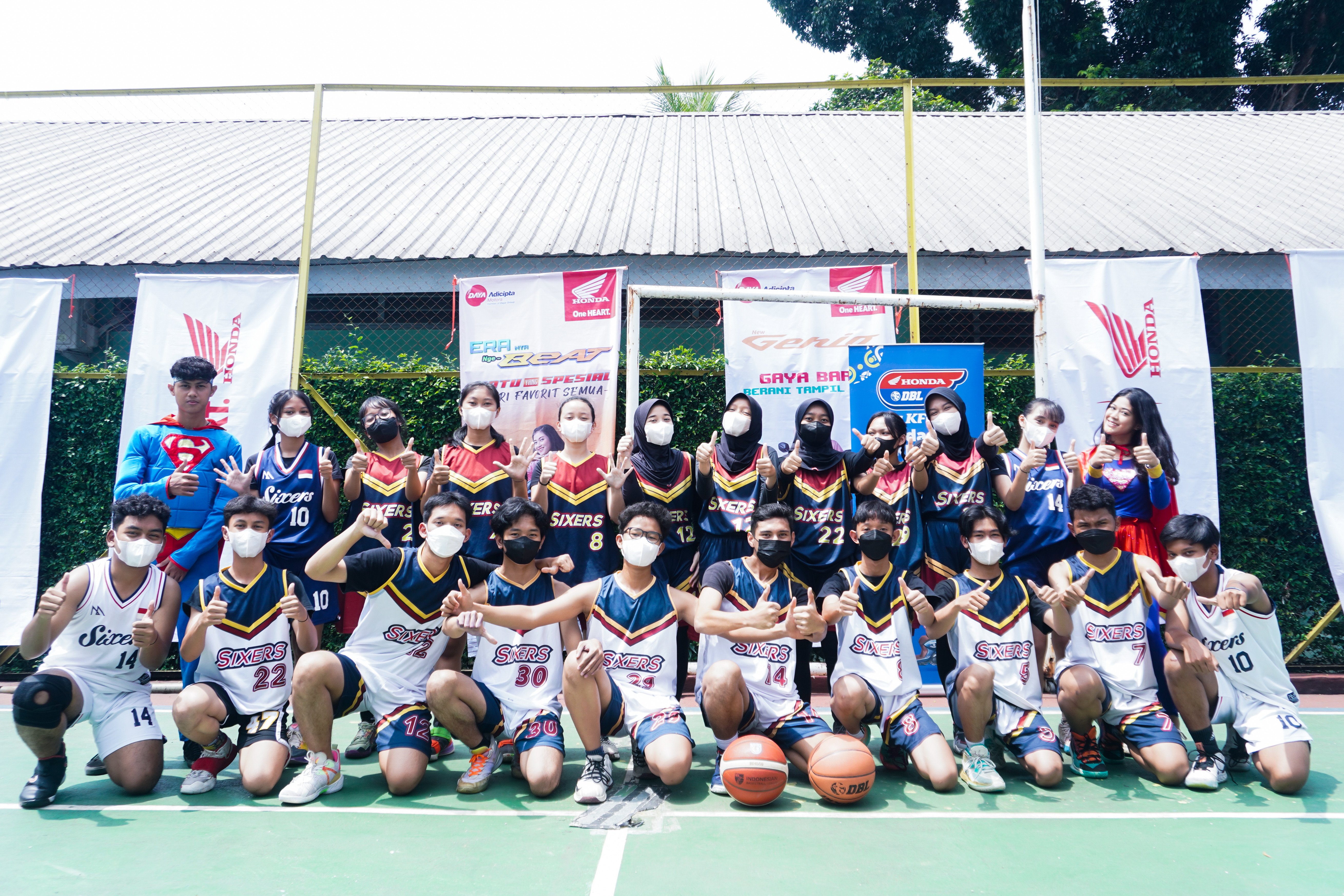 Menuju DBL Bogor: Putra-putri Sixers Mantap Inginkan Fantastic Four ...