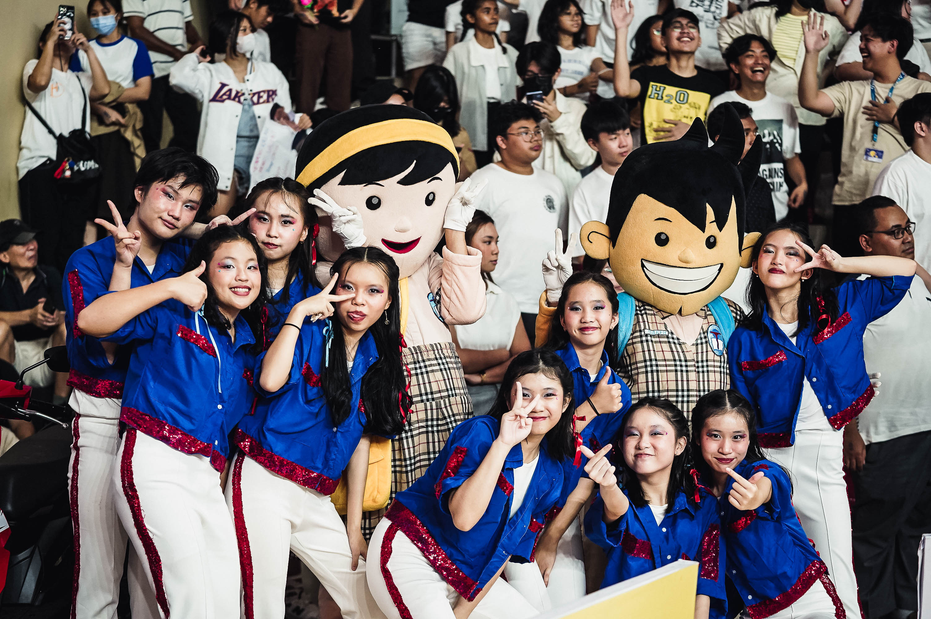 Maskot Marie dan Joseph Selalu Setia Nribun Dukung Tim Basket | DBL ID