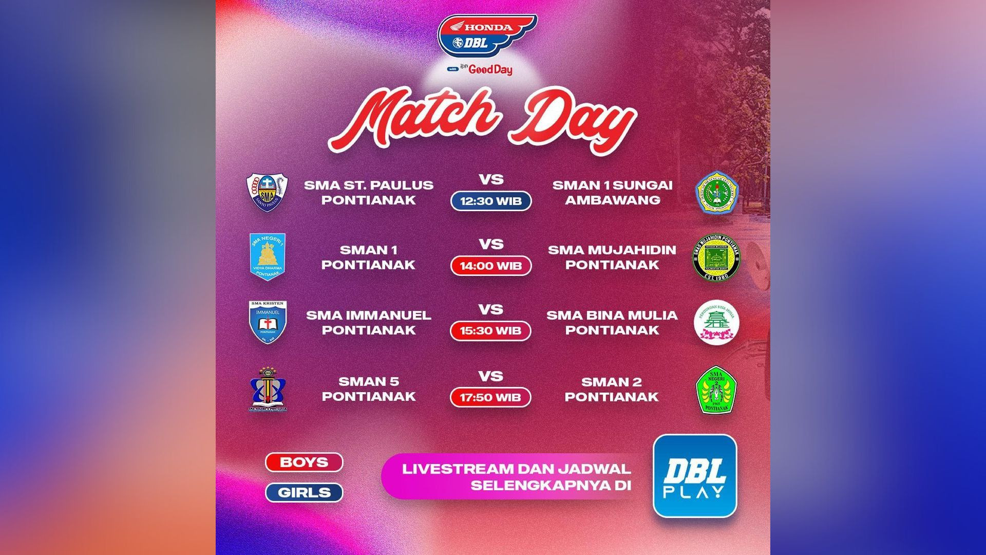 Weekend Seru Nonton DBL Pontianak Aja! | DBL ID