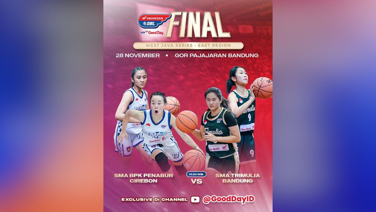 Link Live Streaming Final DBL Bandung: Penabur Cirebon vs Trimulia | DBL ID