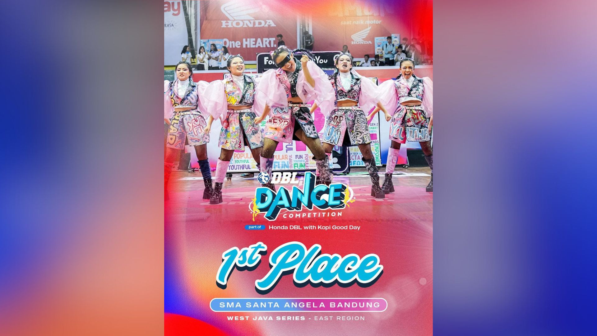 Geulis! Ini Deretan Best Three DBL Dance Competition Seri Bandung! | DBL ID