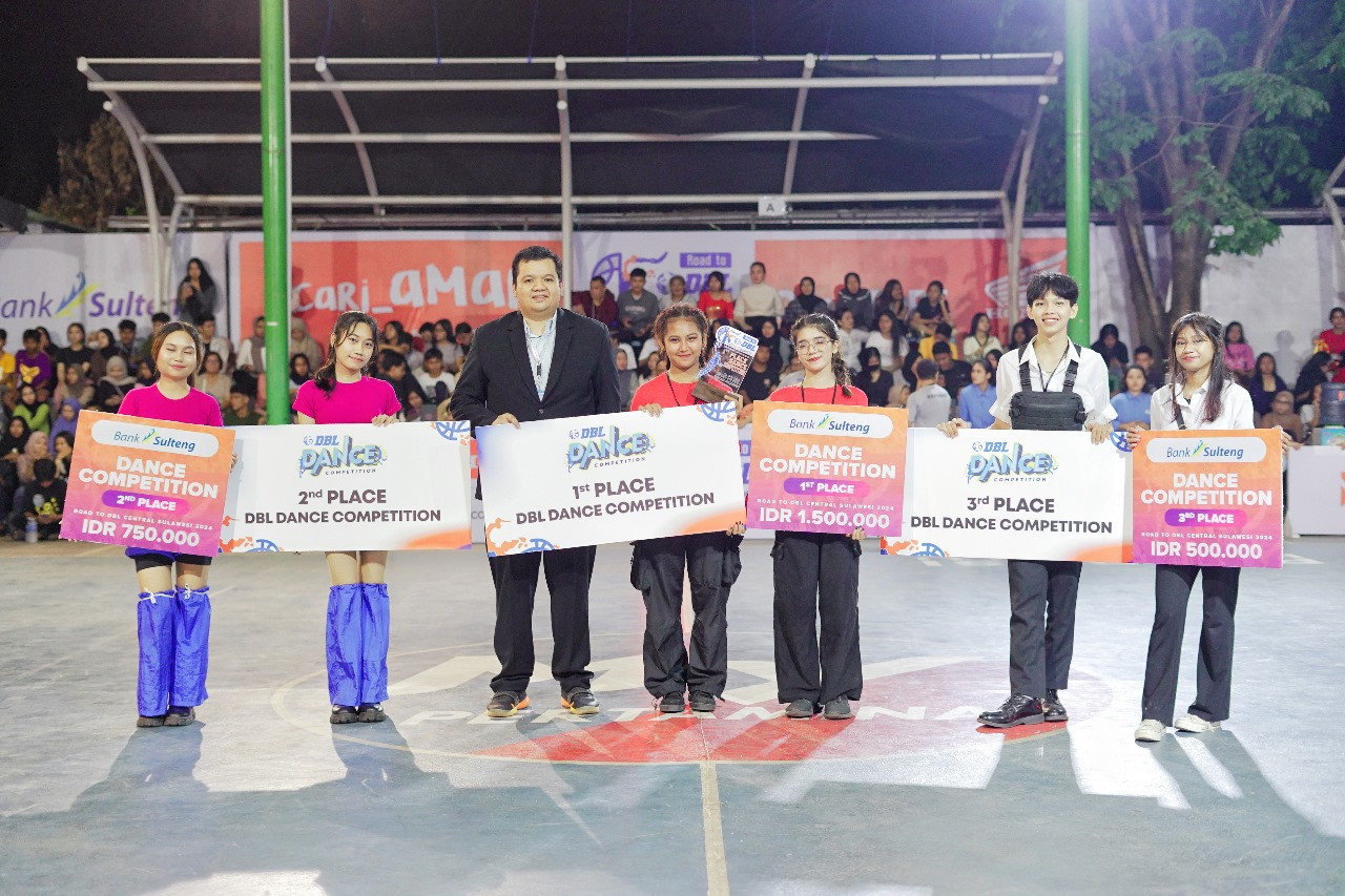 Selamat! Berikut Best 3 DBL Dance Competition 2023-2024 Seri Palu | DBL ID