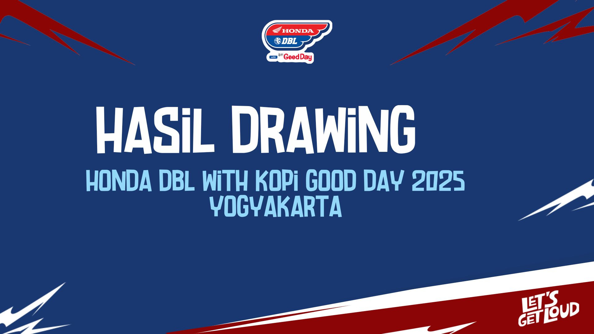 Cek! Ini Hasil Drawing DBL Yogyakarta 2025 | DBL ID